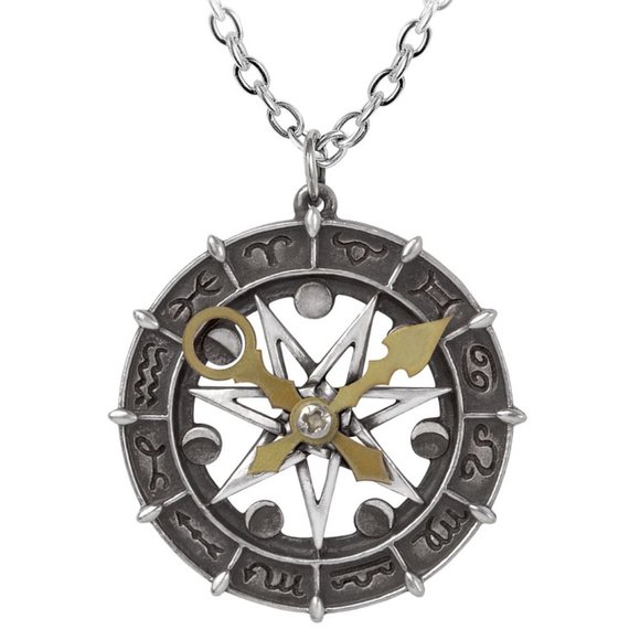 Alchemy Gothic | Accessories | Alchemy Gothic Astrolunial Compass ...